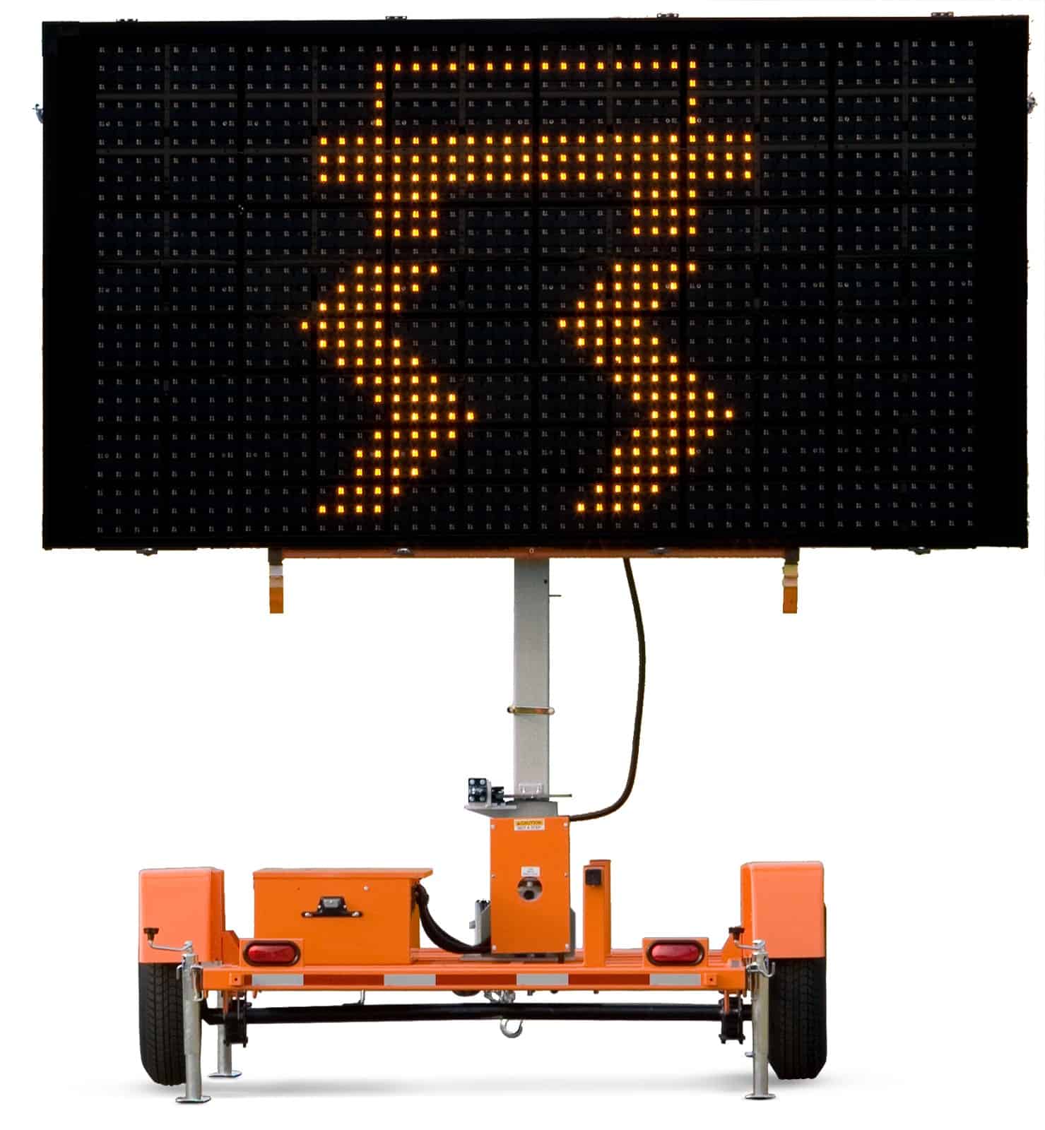 Full Matrix Message Board Highway Signing