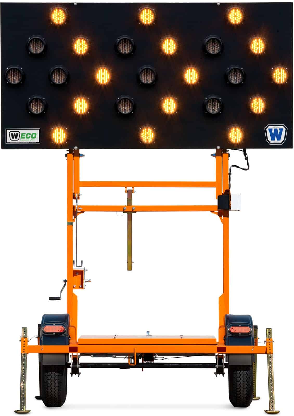Folding Frame Arrow Board - Highway Signing