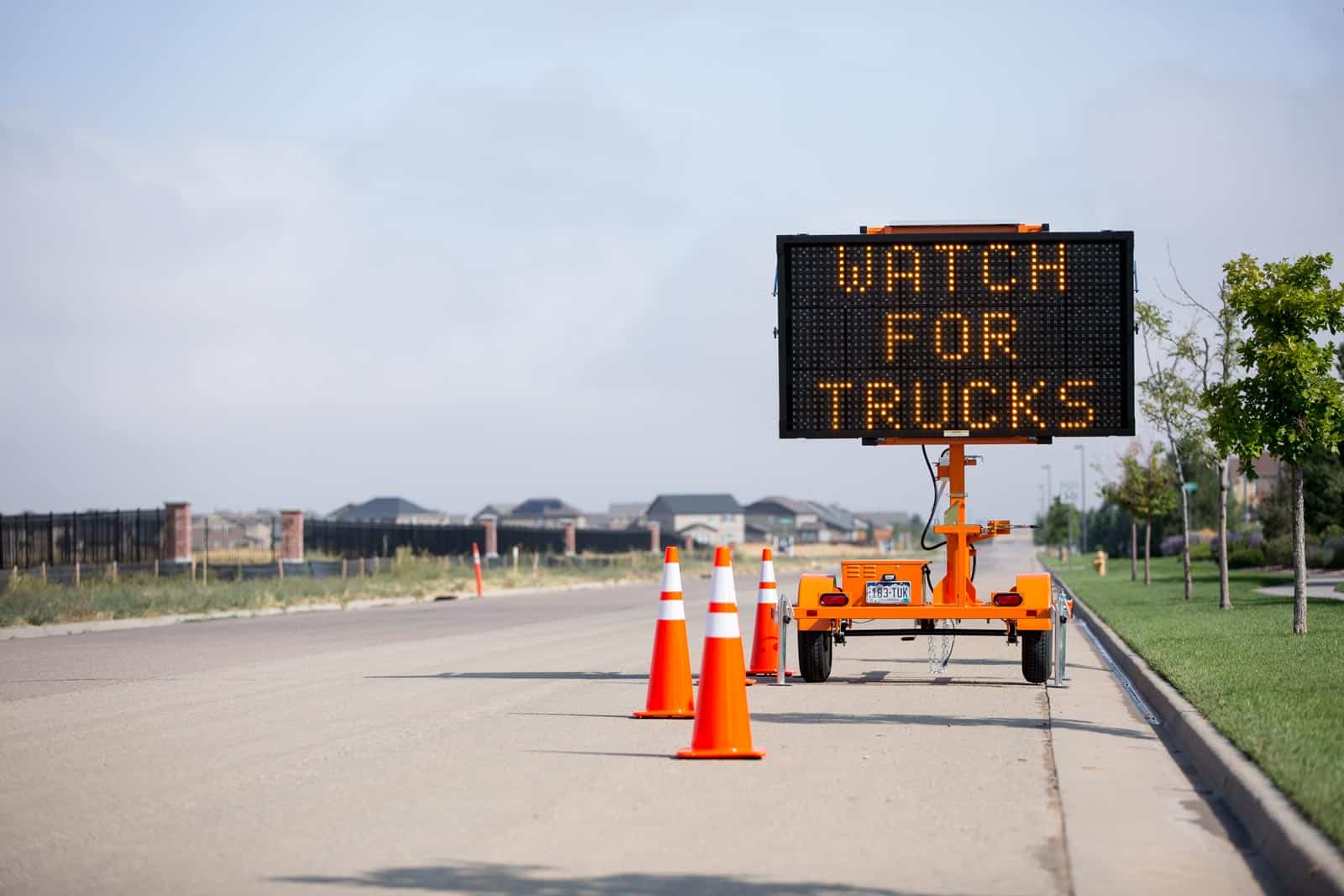 Mini Matrix Message Board - Highway Signing
