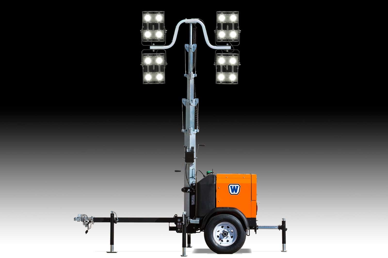 Compact Diesel Light Towers - Highway Signing