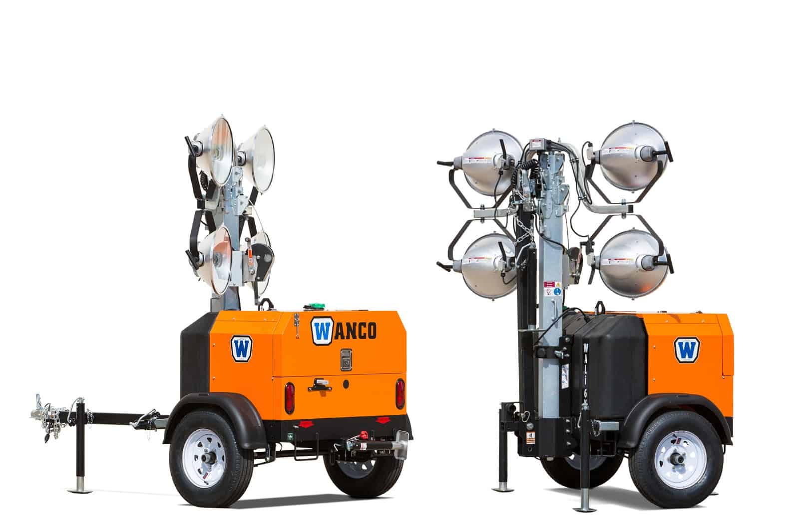 Compact Diesel Light Towers - Highway Signing