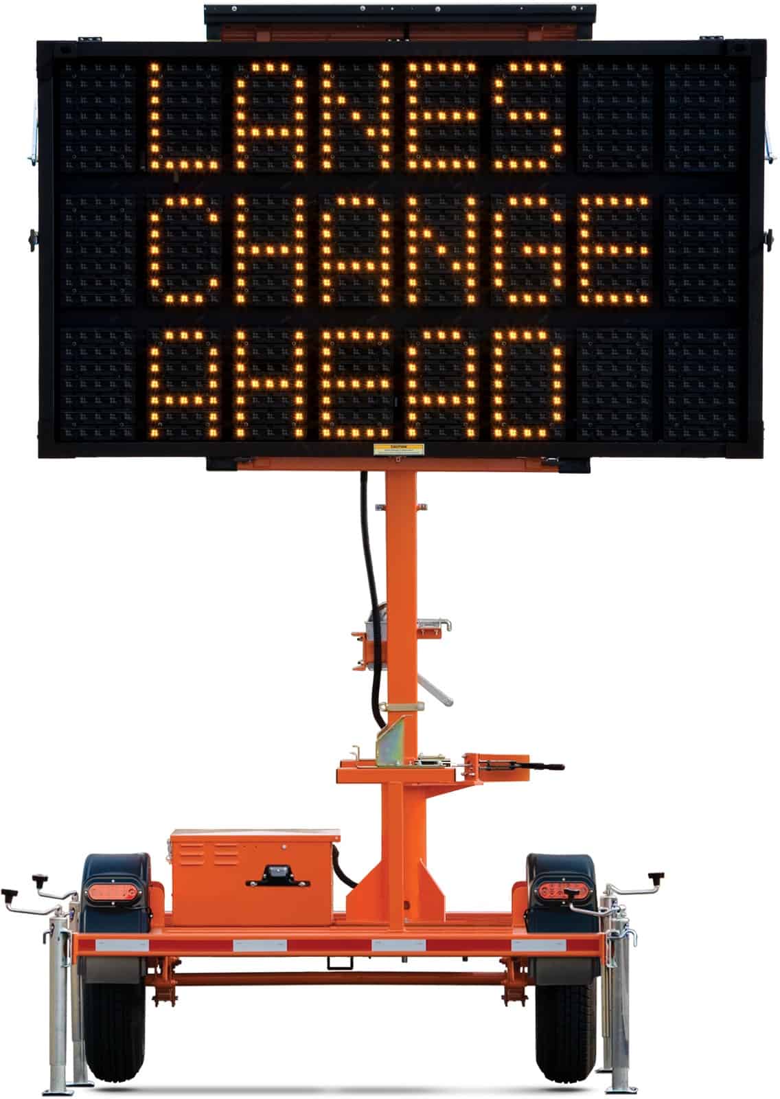 Mini Three-Line Message Board - Highway Signing